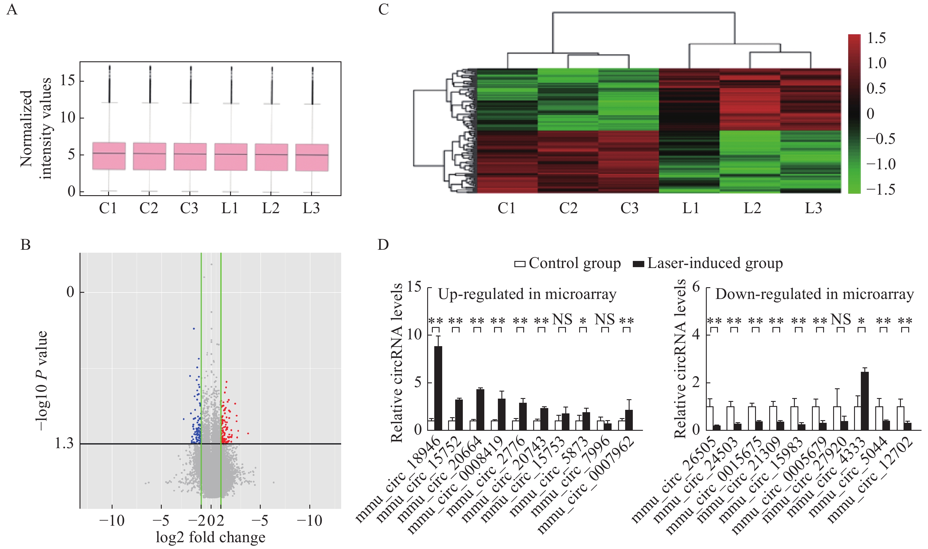 Microarray expression profile and functional analysis of circular RNAs in choroidal ...